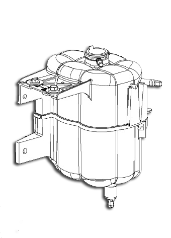 2591802C1 by NAVISTAR - INTERNATIONAL TANK SURGE DEARER