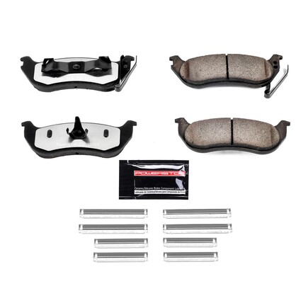 Powerstop Brakes Z36981 Z36 Truck & Tow Carbon Fiber Ceramic Brake Pads ...