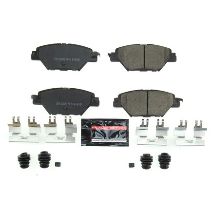 Powerstop Brakes Z231934 Z23 Evolution Sport Carbon Fiber Brake Pads W ...