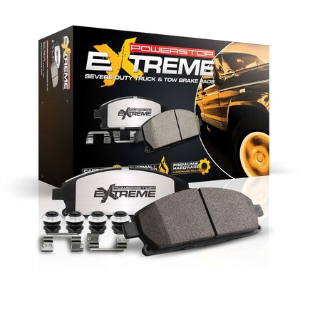 Powerstop Brakes Z36981 Z36 Truck & Tow Carbon Fiber Ceramic Brake Pads ...