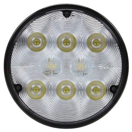 Truck Lite 80220 Signal Stat Work Light 4 In. Round Led, Black Housing ...