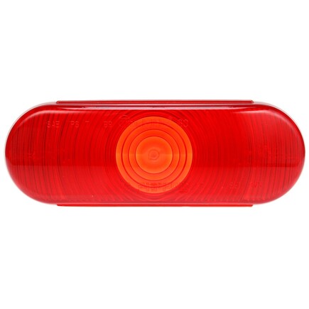 Truck Lite 99184R Brake Light Lens Oval, Red, Polycarbonate ...