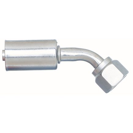 Gates G45591-1010 Female Sae Tube O Ring Nut Swivel 45 Bent Tube ...
