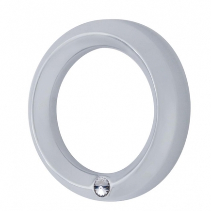 United Pacific 40688 Gauge Bezel Gauge Cover, Small, With Clear Diamond ...