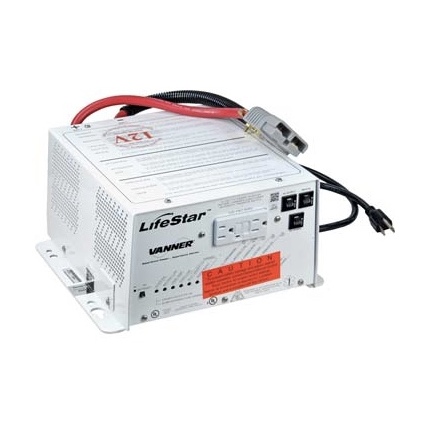 20-1050CUL-DC by VANNER - LifeStar 1050 Watt DC to AC Inverter/Battery ...