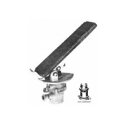 116731 by WILLIAMS CONTROLS - WM453M Pneumatic Throttle Pedal