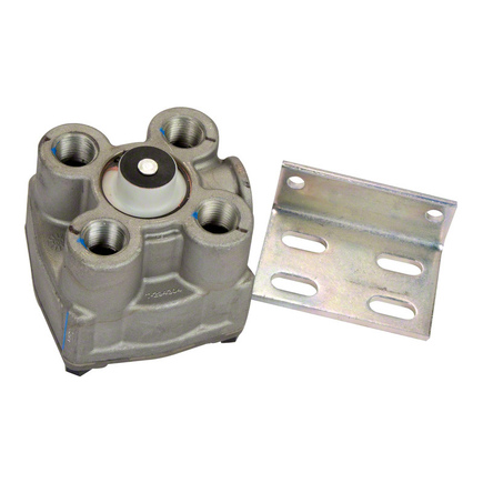 102626N by BENDIX - R-12 RELAY VALVE - VERTICAL 1/2 PORTS